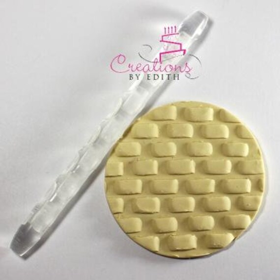 6 Solid acrylic textured rolling pin 58 | Etsy
