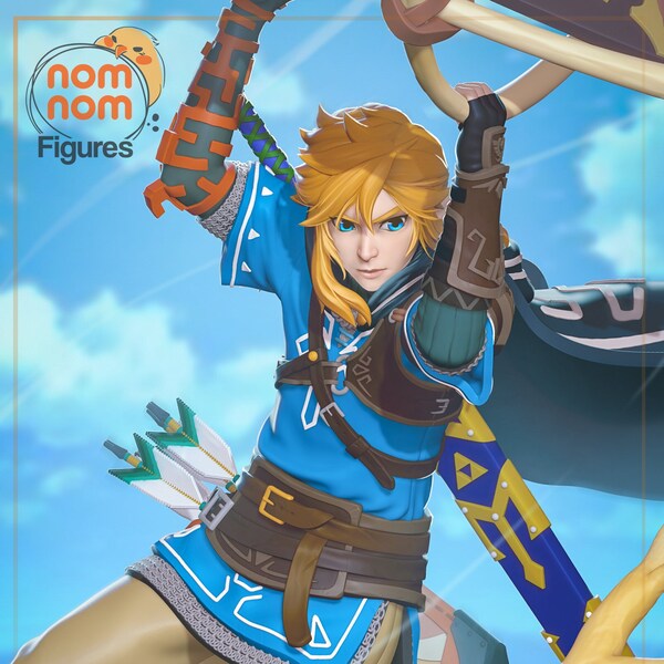 Zelda Link Statue - Etsy