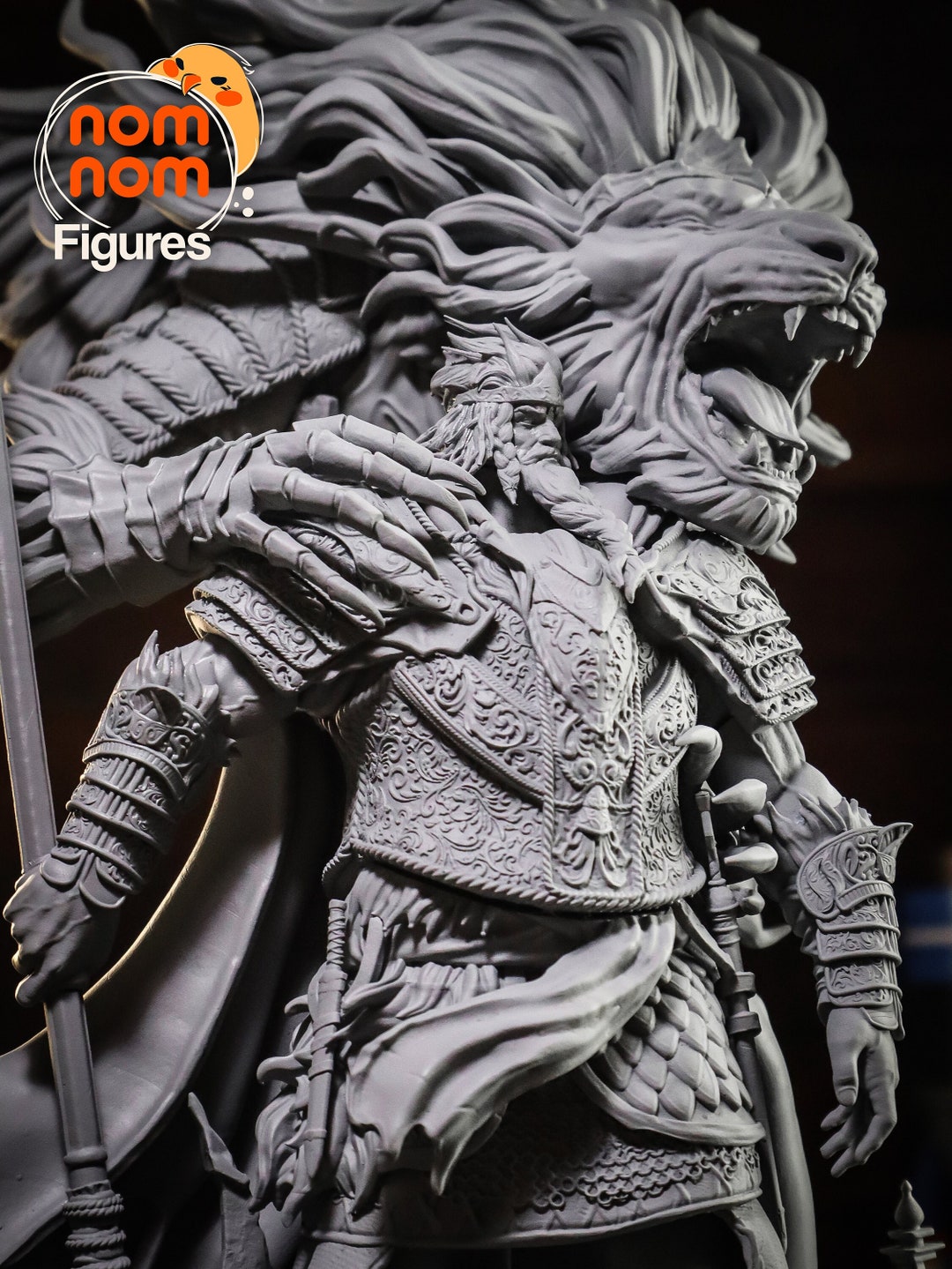 Godfrey the First Elden Lord Statue by Nomnom Figures - Etsy