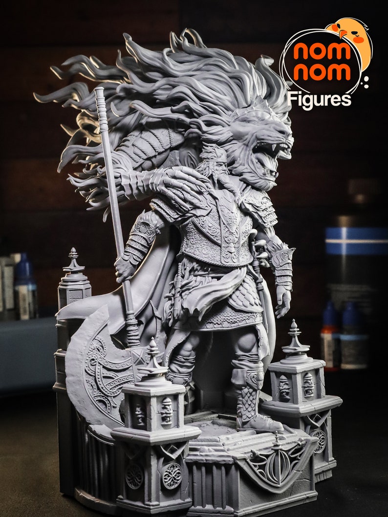 Godfrey the First Elden Lord Statue by Nomnom Figures 136mm - Etsy