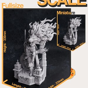 Godfrey the First Elden Lord Statue by Nomnom Figures | 136mm or 330mm ...