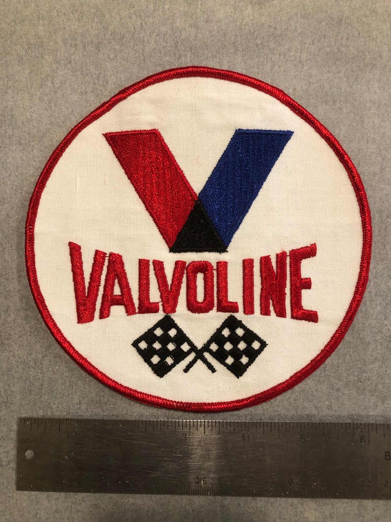Vintage Patch Back Patch Rare Back Pack NOS Race Oil Gas Station ...