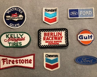 Vintage Patch Hat Patch Auto Racing Oil Gas Hat Patches Baseball Cap ...