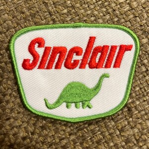 Vintage Racing Oil & Gas Station Patch for DIY Customization on Trucker ...