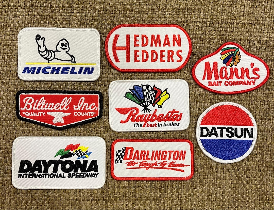 Vintage Patch Hat Patch Auto Racing Oil Gas Hat Patches Baseball Cap ...
