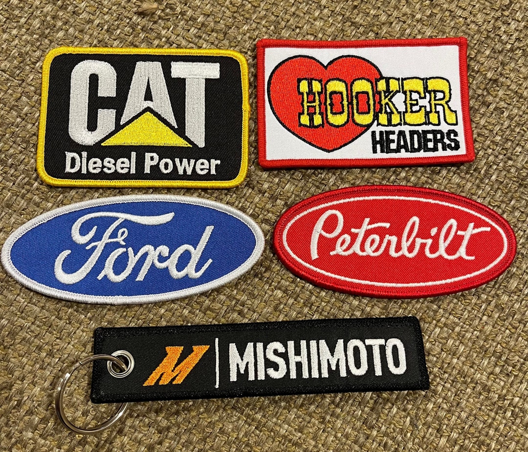Hat Patch Peterbilt Ford JDM Trucker Service Station Racing DIY Hat ...