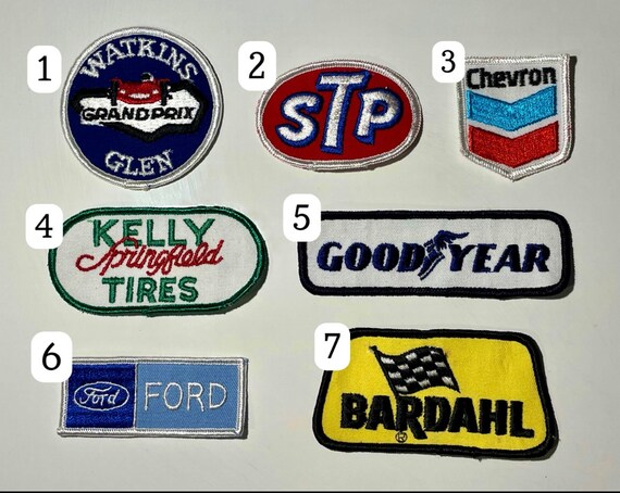 Vintage Auto Racing Patches | Etsy