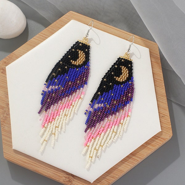 Boho Dangle Earrings - Etsy