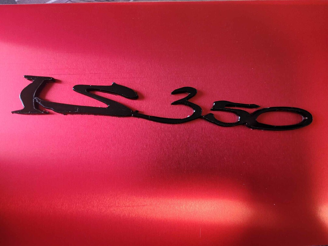 LEXUS IS350 Trunk Badge SUPRA Font - Etsy
