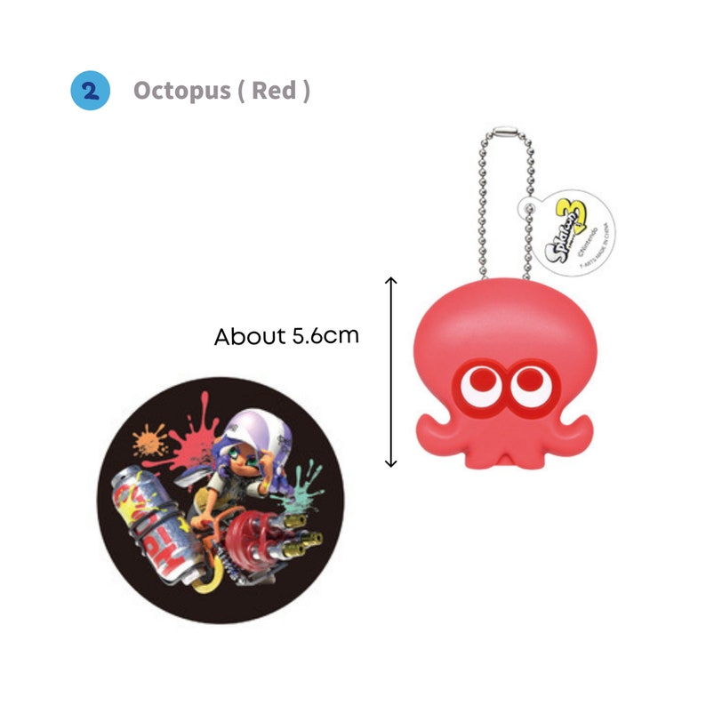 Splatoon Projector Light Keychain - Etsy