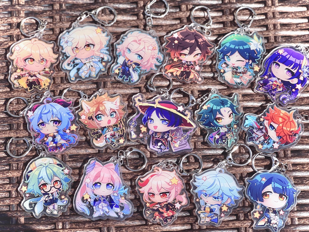 Genshin Impact Charms - Etsy