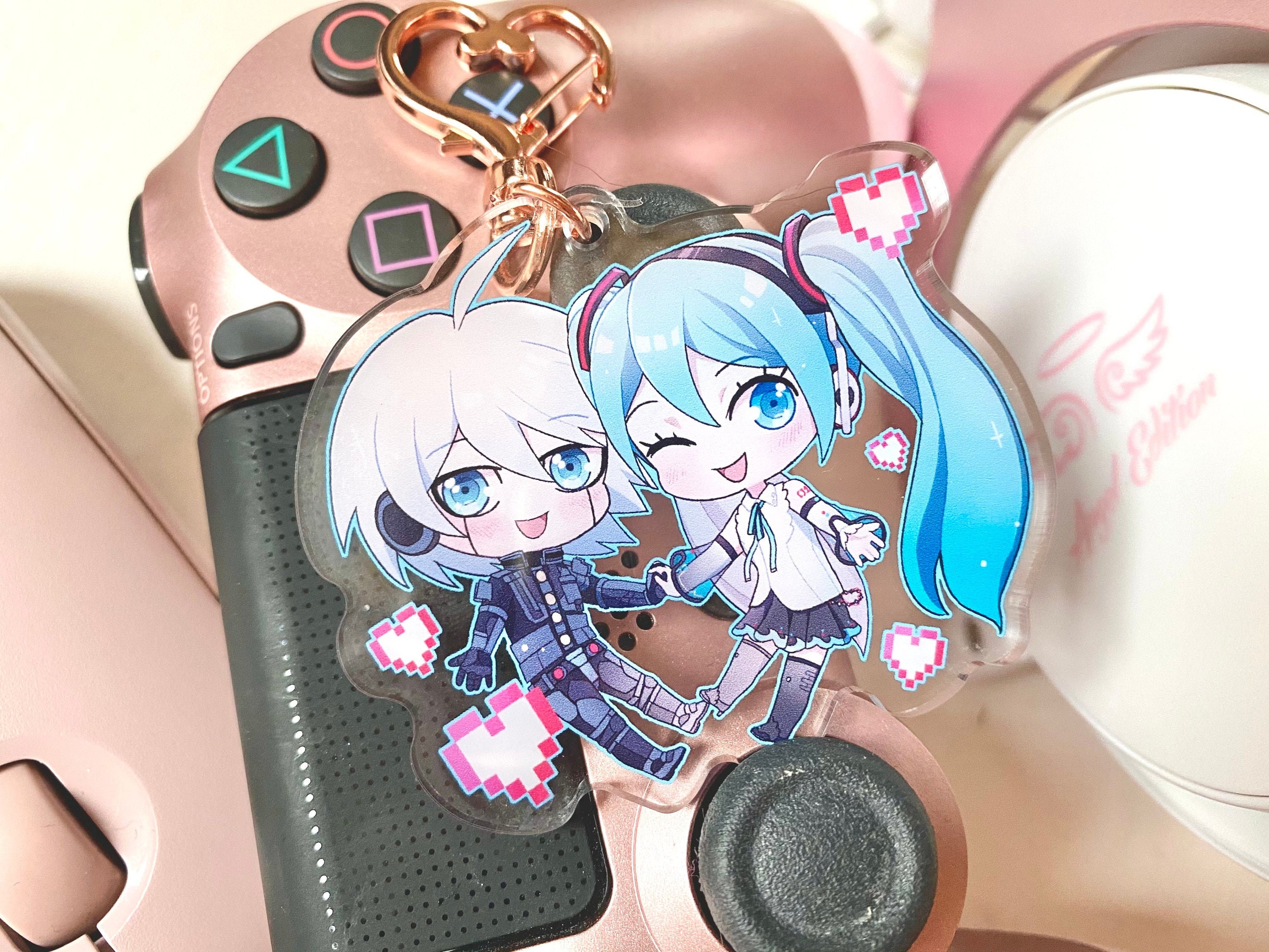 K1-B0 and Hatsune Miku Charm - Etsy