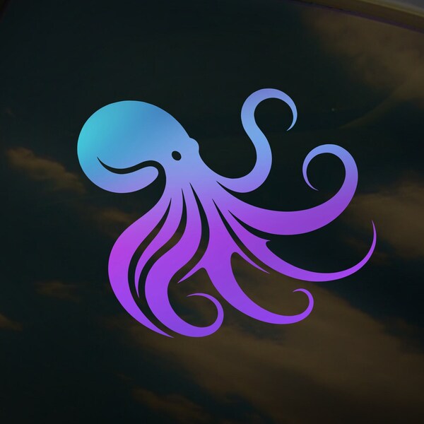 Octopus Decal - Etsy