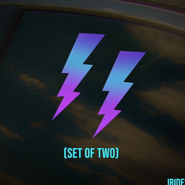 Lightning Car Vinyl - Etsy