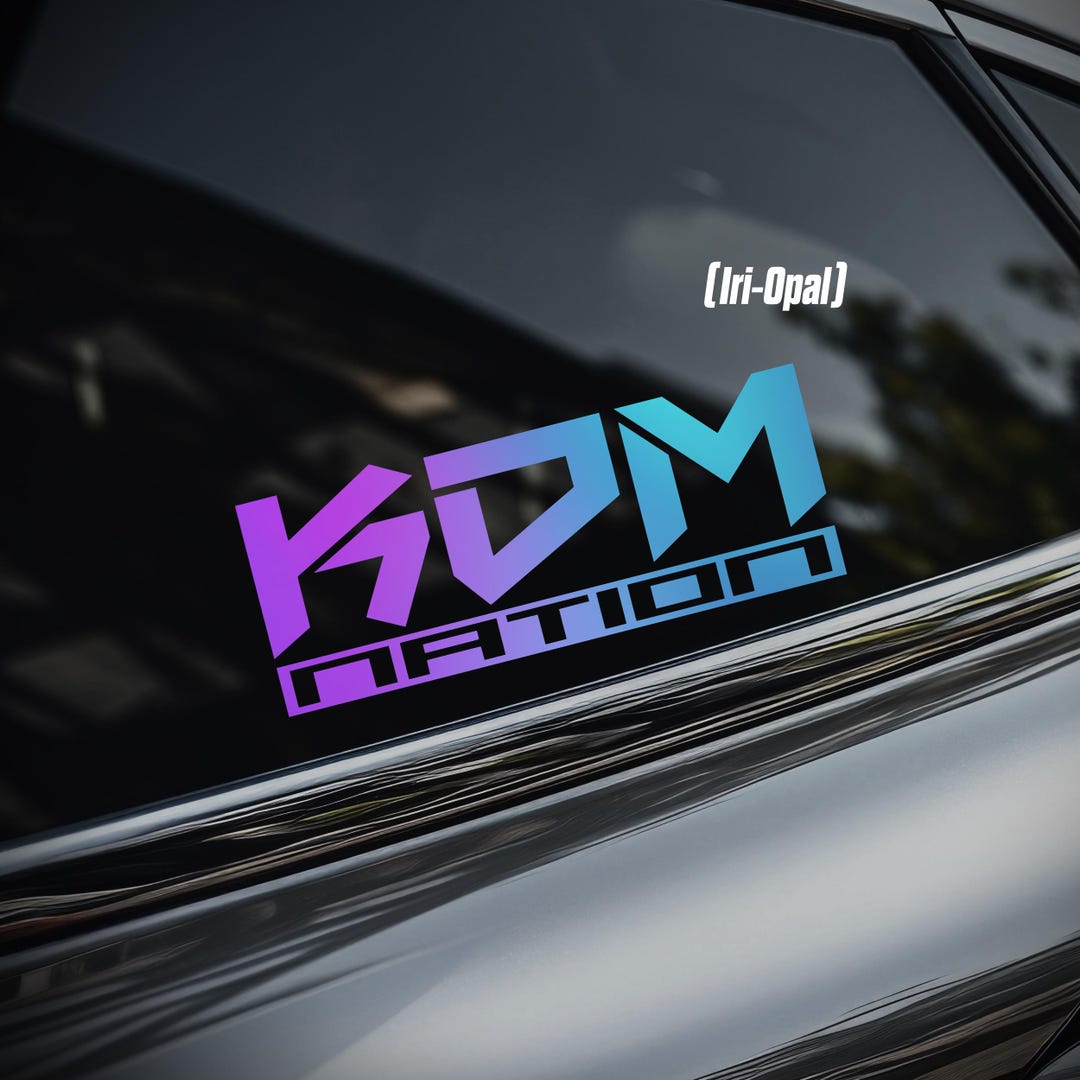 KDM NATION Car Window Sticker [die-cut Vinyl Decal] - Etsy