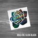 Rose Car Window Sticker [die-cut Vinyl Decal] - Etsy