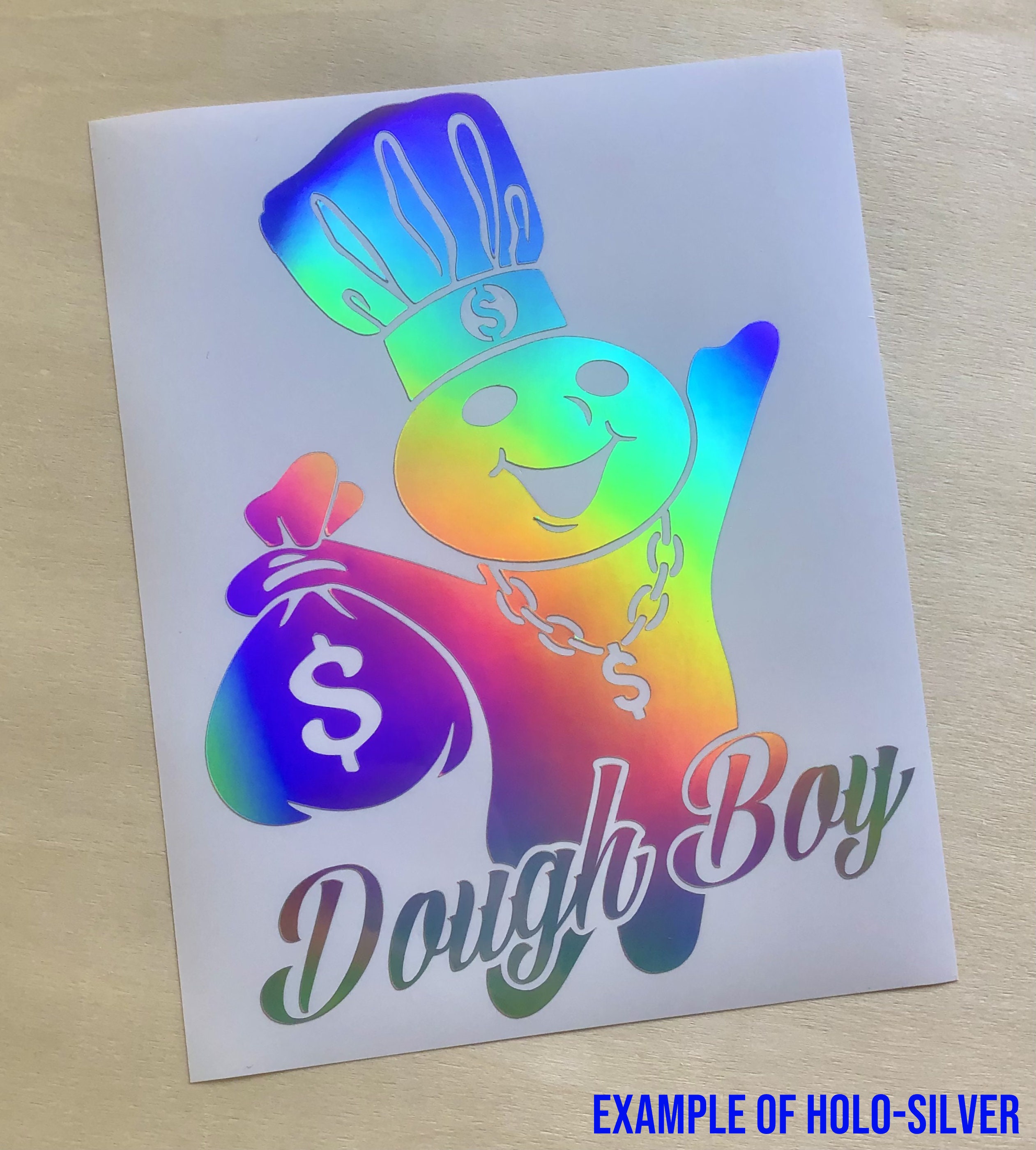 Bumper Stickers Paper Dough Boy Money Bag Vinyl Decal Sticker Dough Boy ...