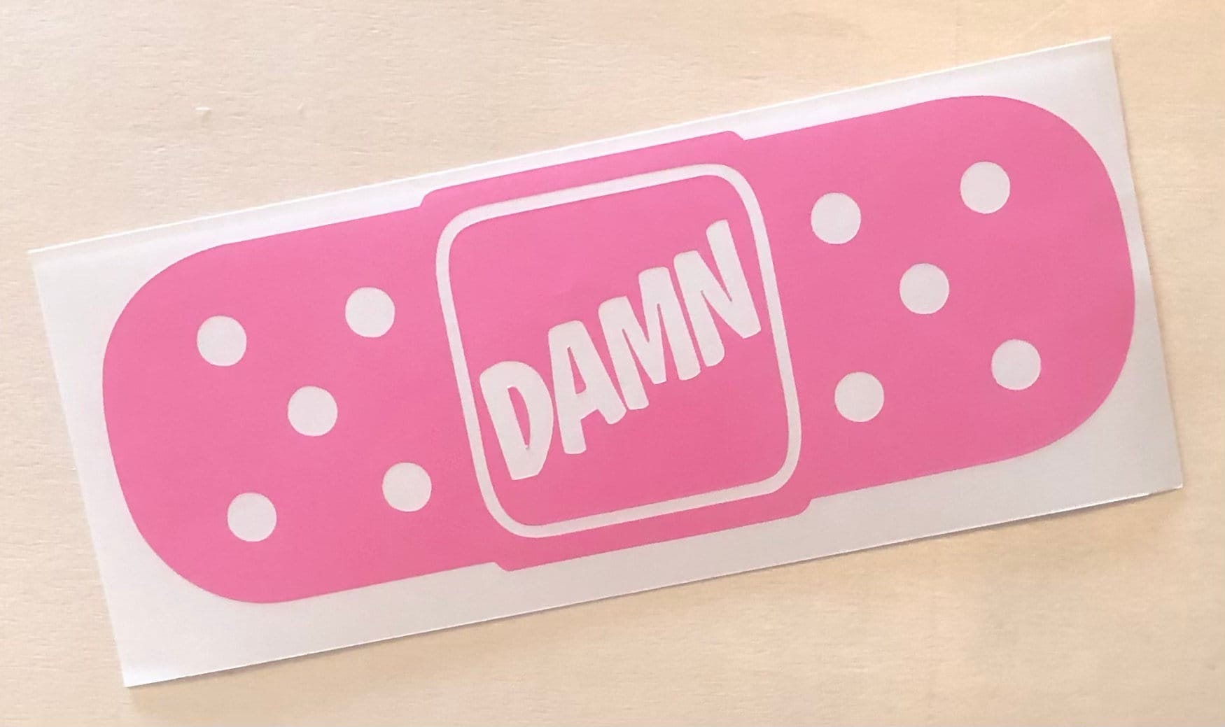 Custom Bandage Car Decal Sticker SET OF TWO Bandage Vinyl - Etsy