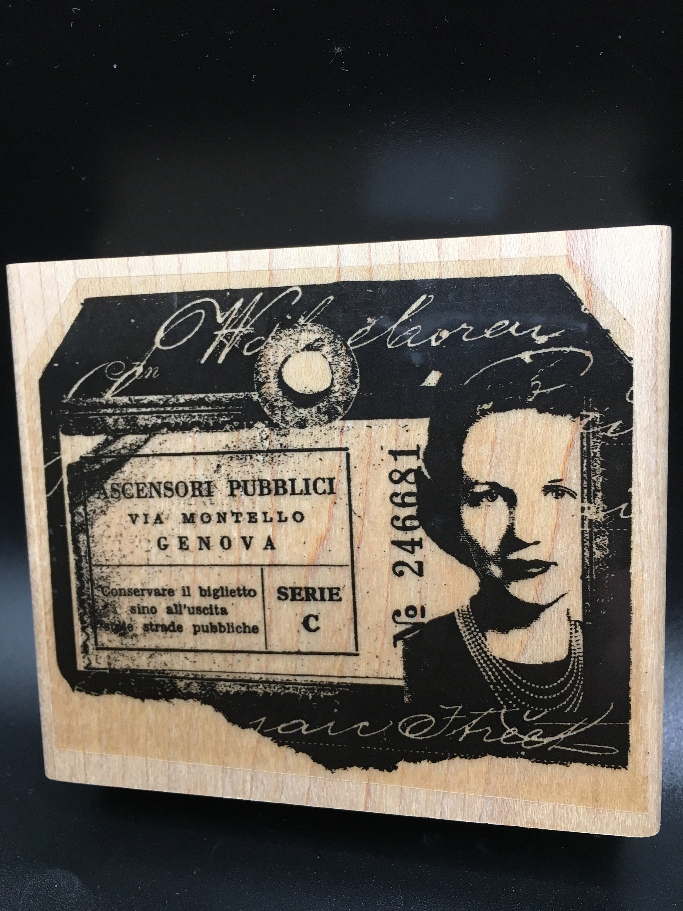 Rubber Stamp Paper Bag Studios New Robin Marie Smith PBS-006-1 Card ...