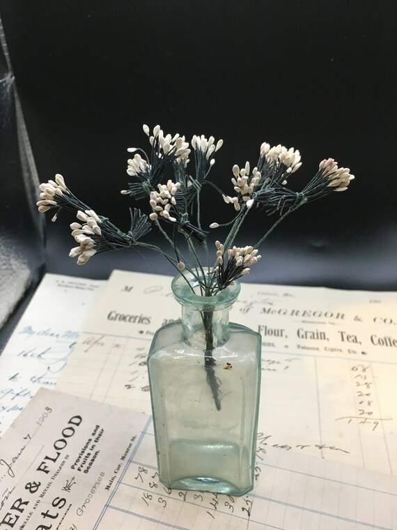 Antique Stamen/pip Sprays Unique White Hand Made Wrapped 12 - Etsy