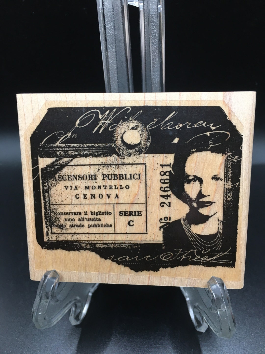 Rubber Stamp Paper Bag Studios New Robin Marie Smith PBS-006-1 Card ...