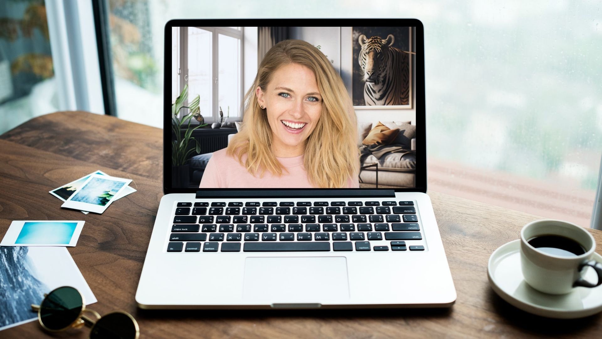 Zoom Virtual Background | Home Office | Professional | Backdrop - Etsy