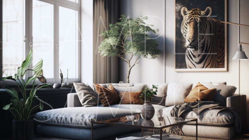 Zoom Virtual Background | Home Office | Professional | Backdrop - Etsy