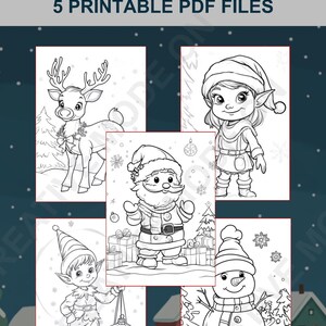 Letter to Santa Claus Printable, Kids Christmas Wish List, Christmas ...
