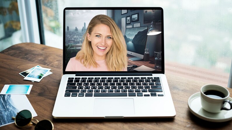 Zoom Virtual Background | Home Office | Professional | Backdrop - Etsy