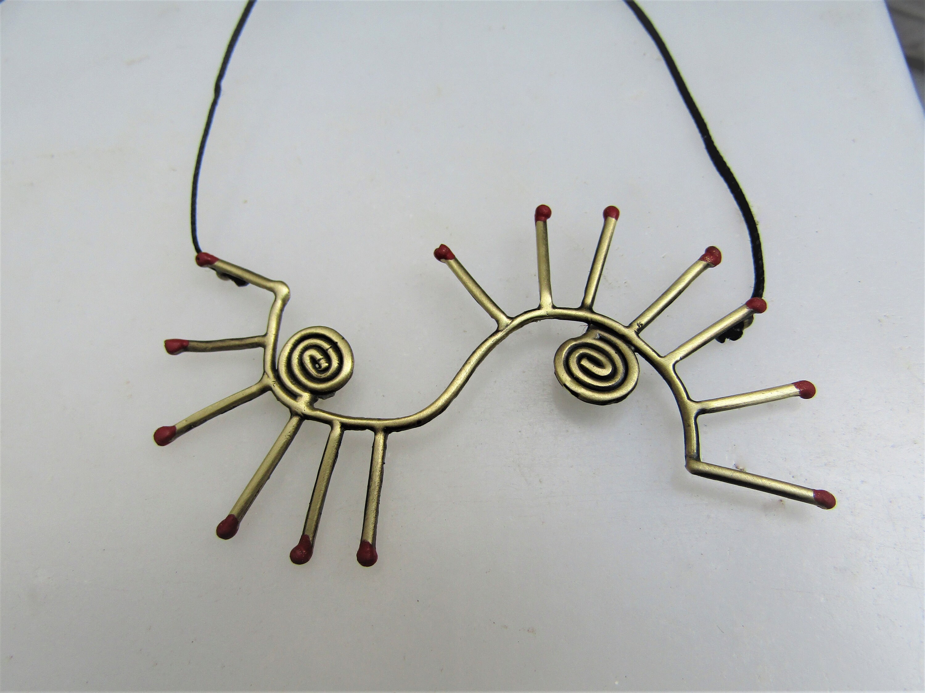 Eye Necklace, Statement Necklace, Eye Jewelry, Eyelash Jewelry ...