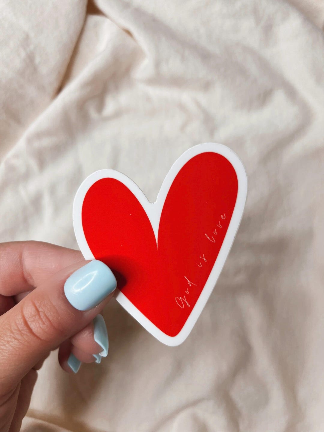 Christian Stickers | Bible Verse Sticker | God is Love | Jesus Loves ...