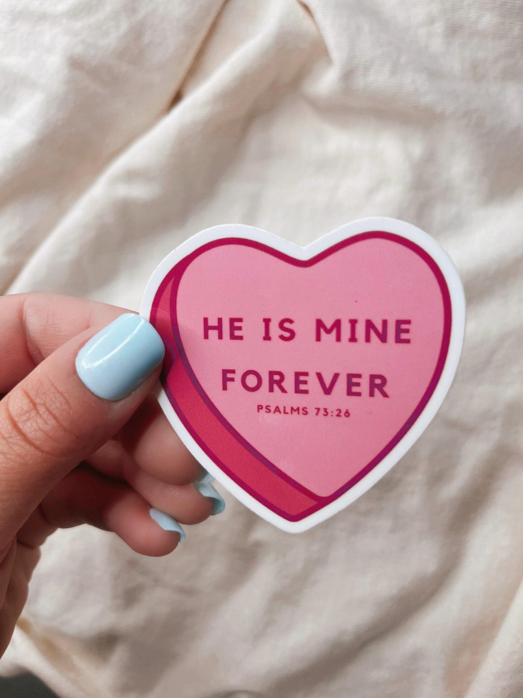 Christian Stickers | Bible Verse Sticker | Be Mine | Jesus Sticker ...