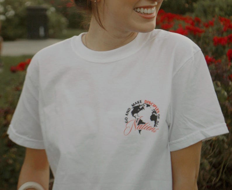 Go and Make Disciples Christian T-shirt – Comfort Colors Unisex Tee ...