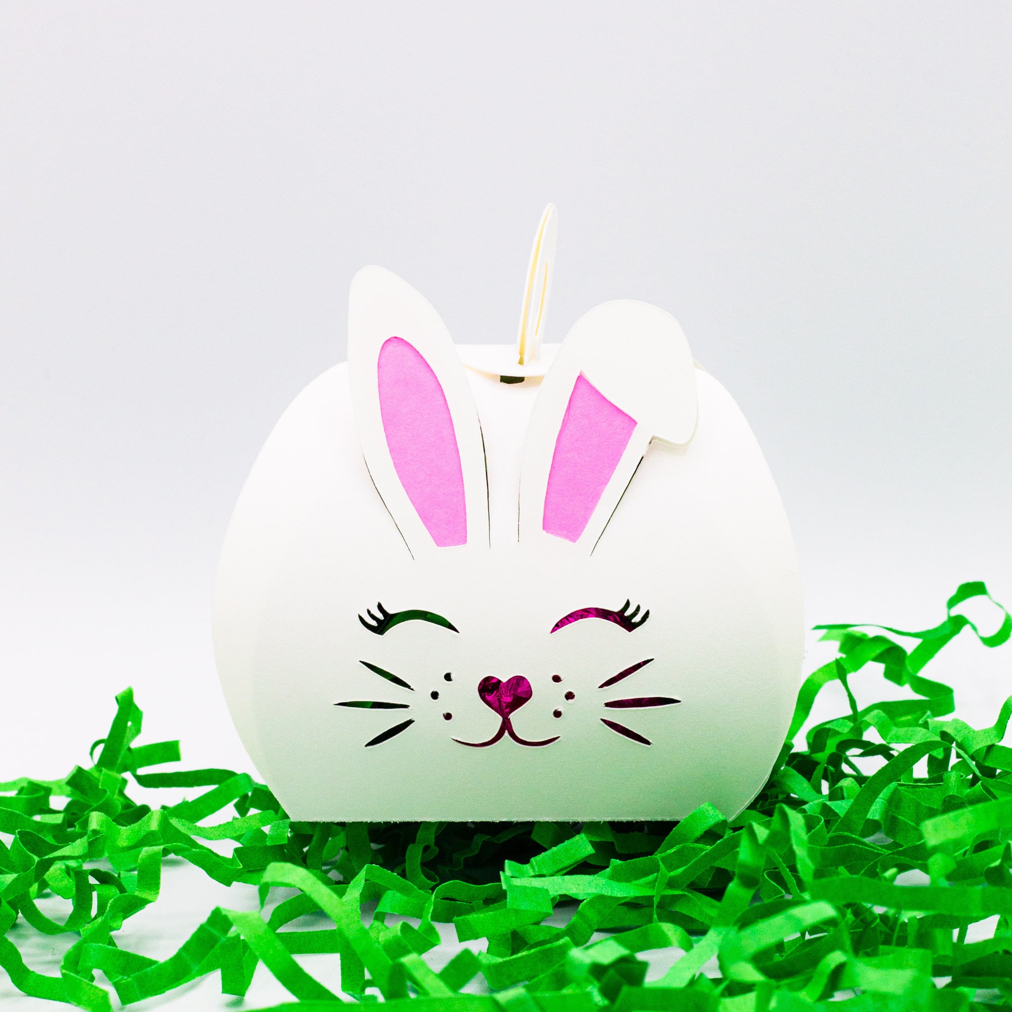 Cute Bunny Treat Box SVG Easter Candy Box Cricut Cut File - Etsy