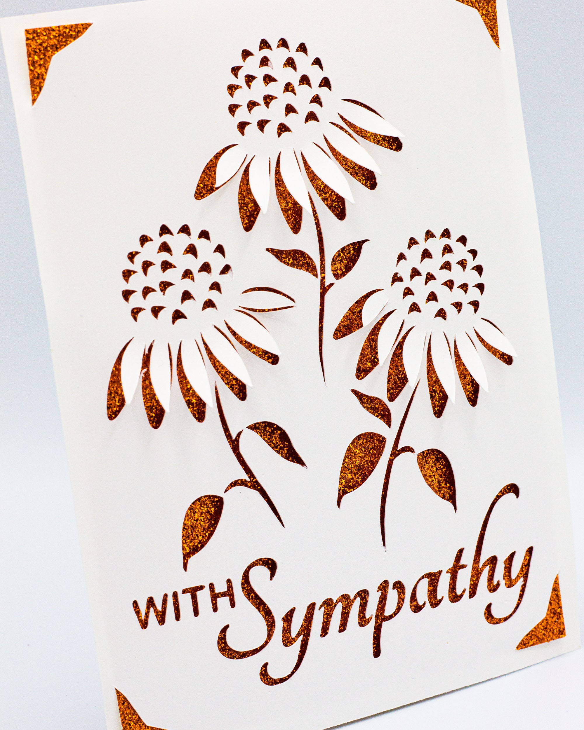 Sympathy Card SVG Bereavement Condolence Mourning Cut File - Etsy