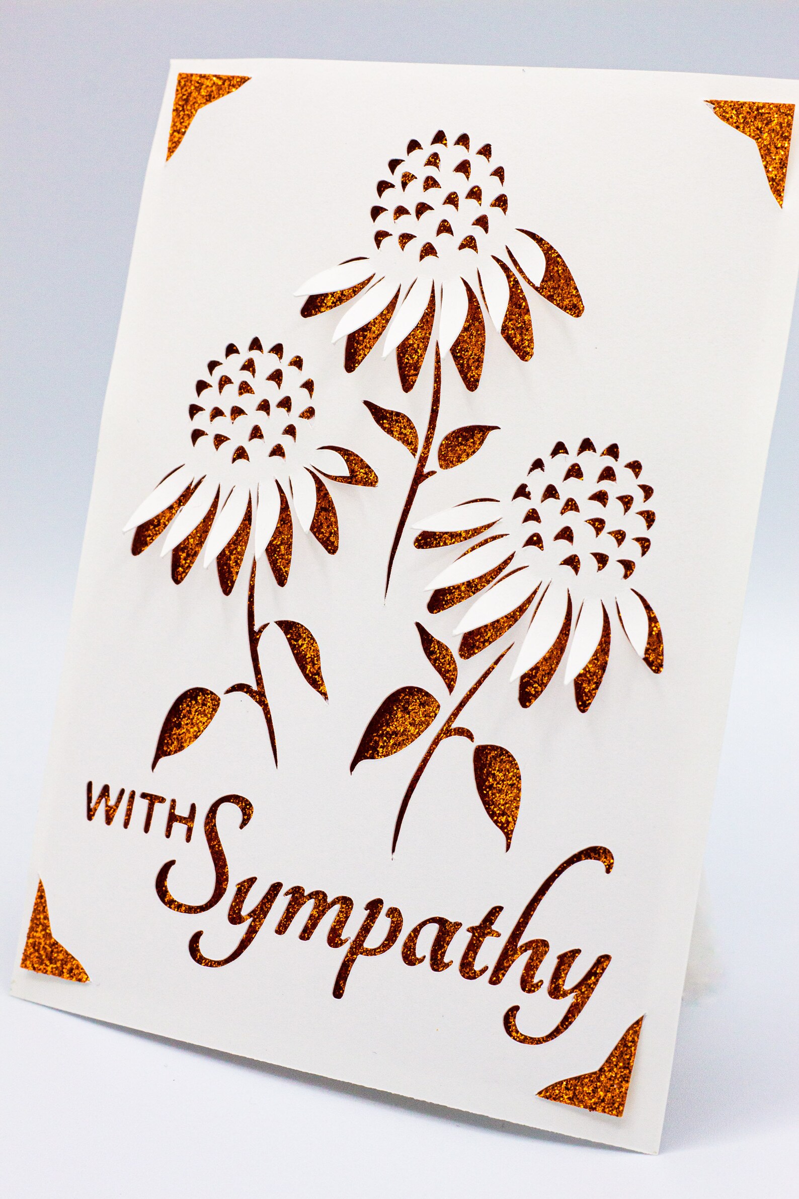 Sympathy Card SVG Bereavement Condolence Mourning Cut File - Etsy