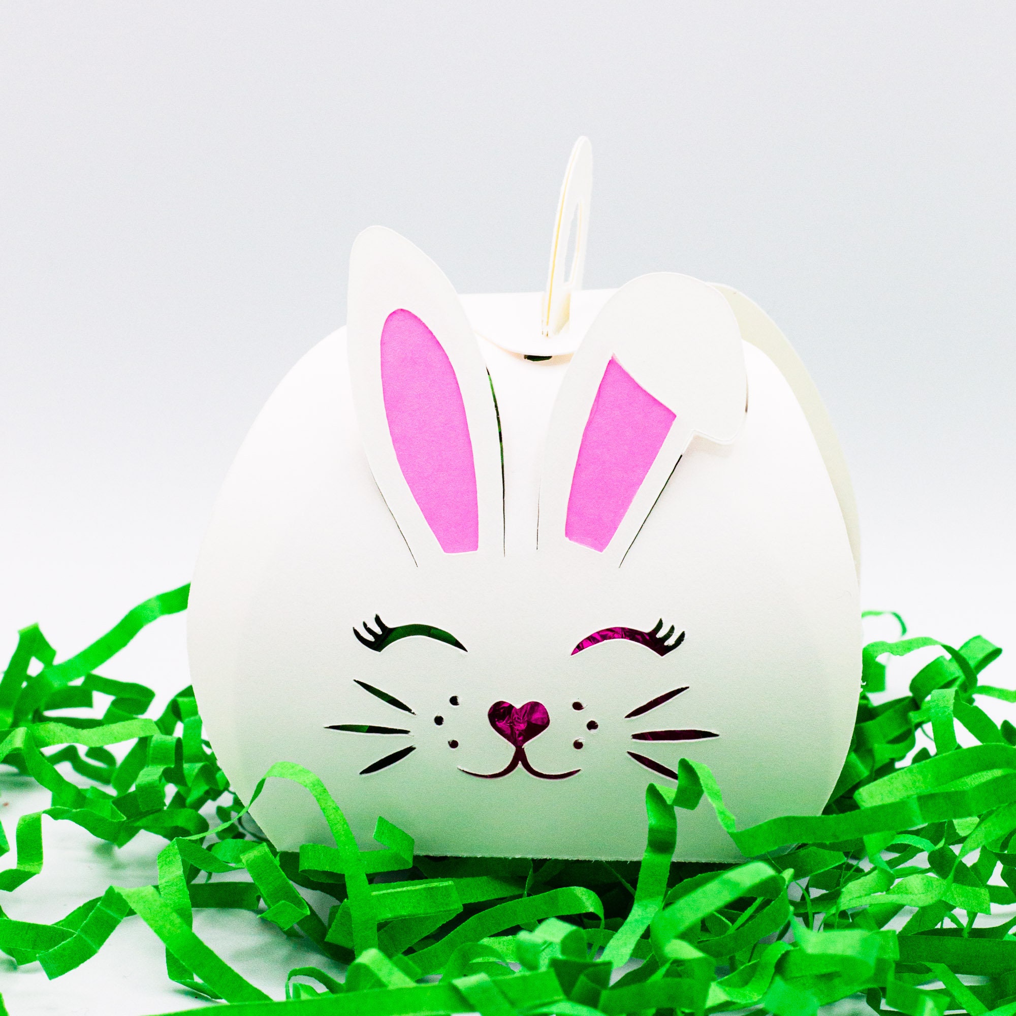 Cute Bunny Treat Box SVG Easter Candy Box Cricut Cut File - Etsy