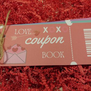 Printable Love Coupon Book; Valentine's Day Gift - Etsy