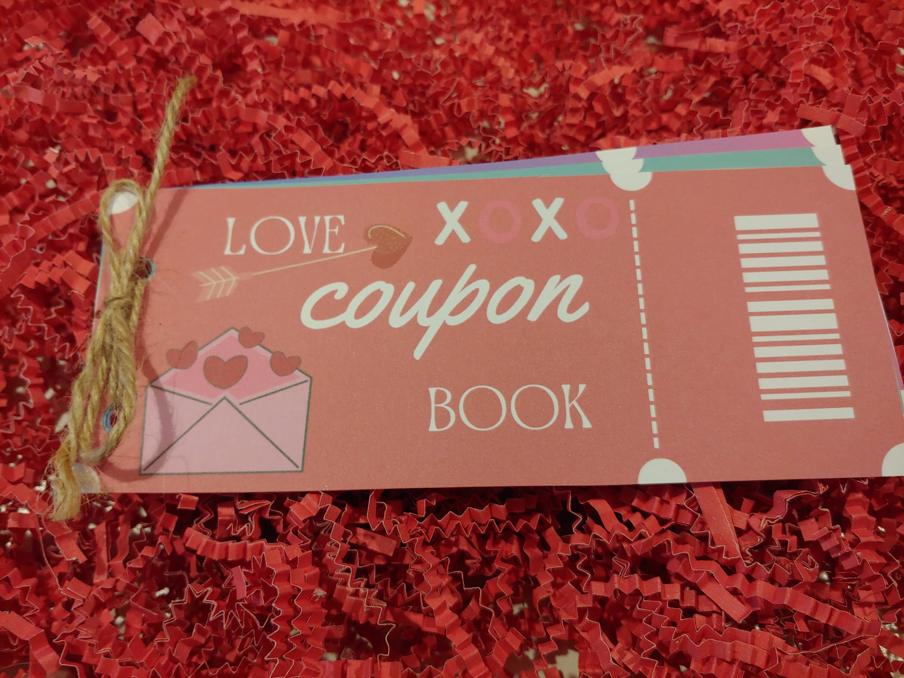 Printable Love Coupon Book; Valentine's Day Gift - Etsy