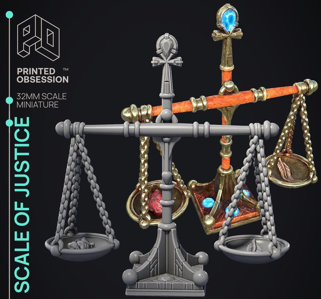 Scales of Justice Court of Anubis by Printed Obsession - Etsy