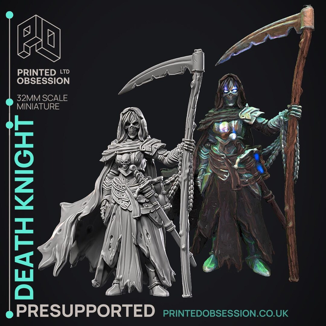 Death Knight - the New Flesh by Printed Obsession, 3D Printed Resin ...