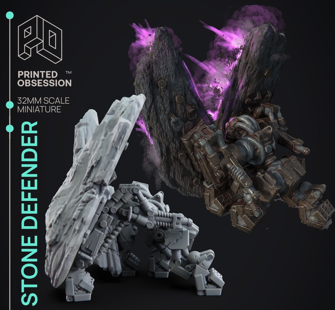 Clockwork Stone Defender - Monsters of the Multiverse by Printed ...