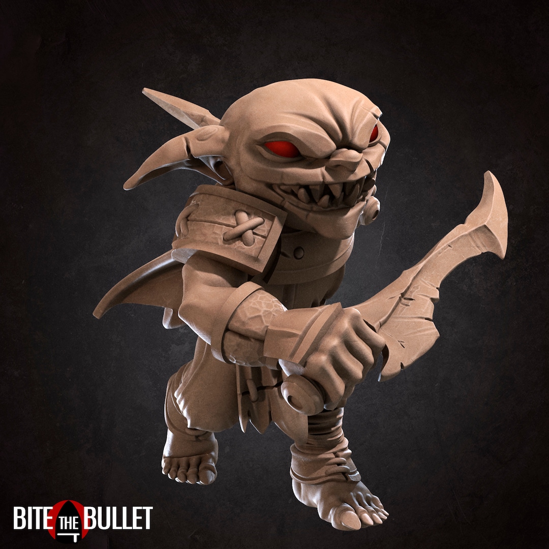 Goblin Ranger - Goblins by Bite the Bullet 3D Printed Resin Miniature ...