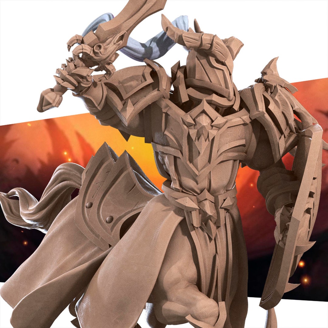 Centaur Knight - Centaurs by Bite the Bullet 3D Printed Resin Miniature ...