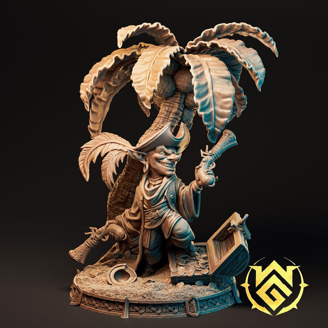 The Goblin Gunslinger - the Witchguild, Resin Miniature - Etsy
