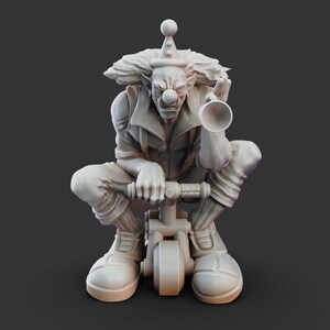 Tiny the Orc Clown - Circus of Horrors by Printed Obsession - Etsy