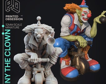 Jerry the Clown Circus of Horrors by Printed Obsession - Etsy