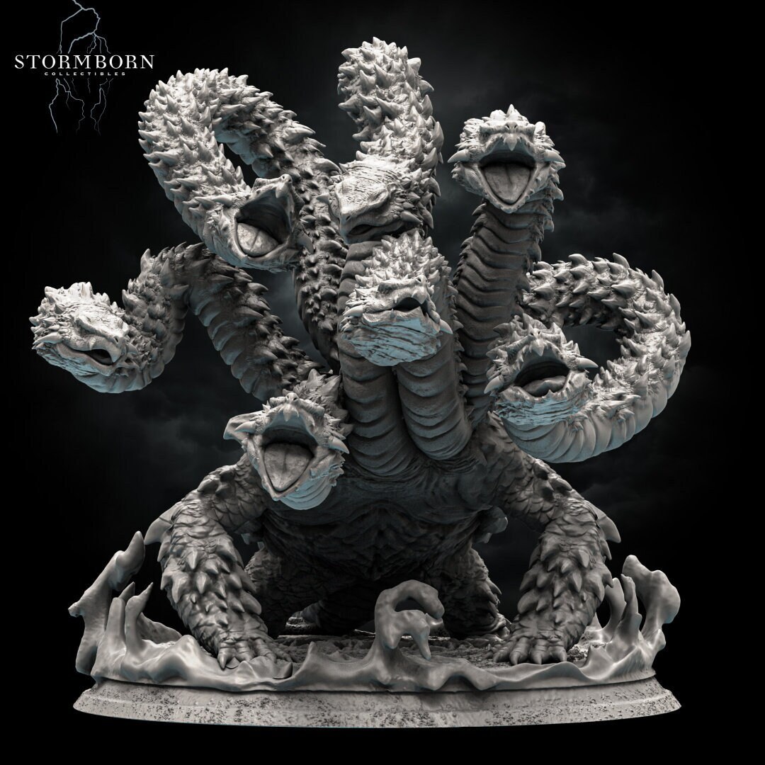 Snapping Turtle Hydra - Stormborn Collectables - Etsy