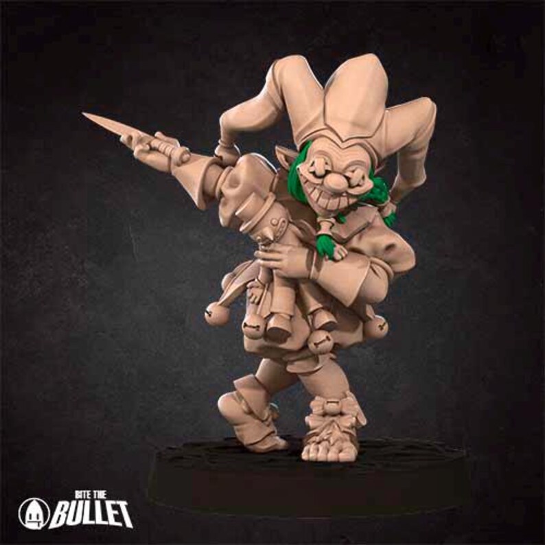 Halfling Daggerthrower - Horror Circus by Bite the Bullet 3D Printed ...