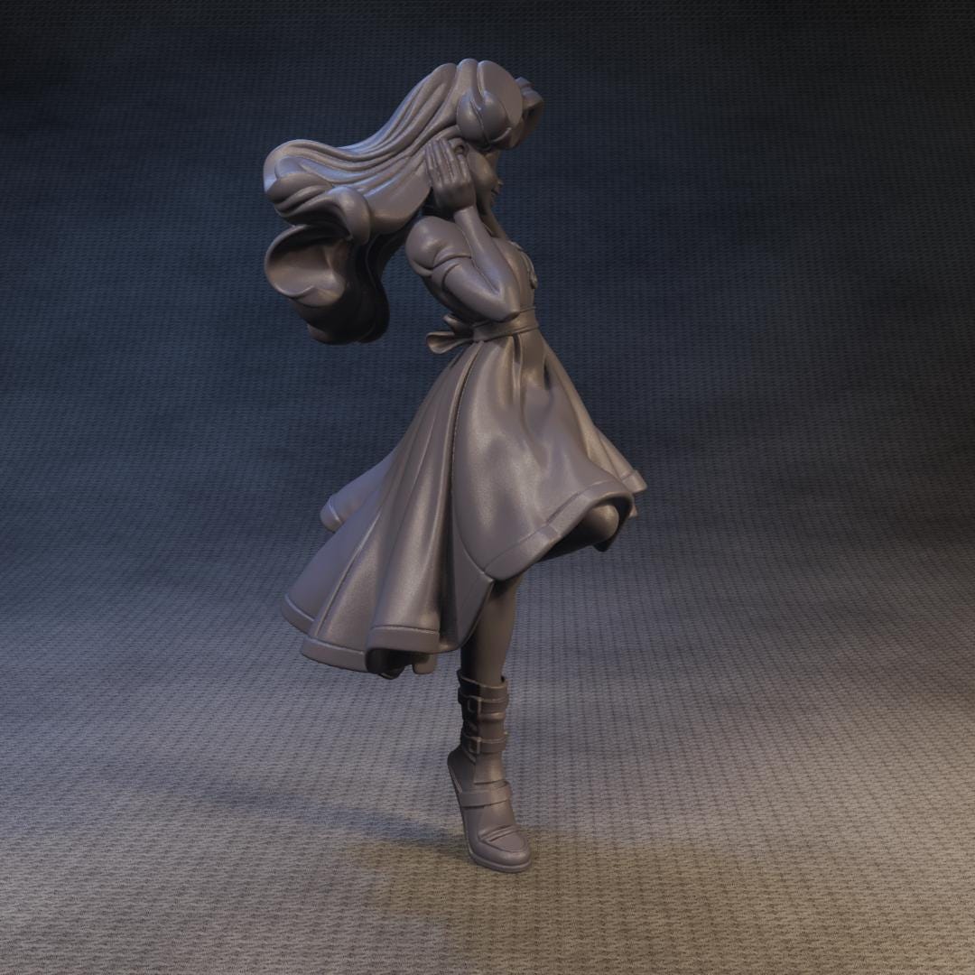 Iselle - Muse Maidens by Female Miniatures Resin Statuette - Etsy